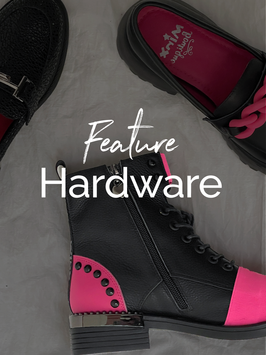 What's your shoe hardware style? 💗🥰🥾 – Minx Footwear | C.REED Clothing