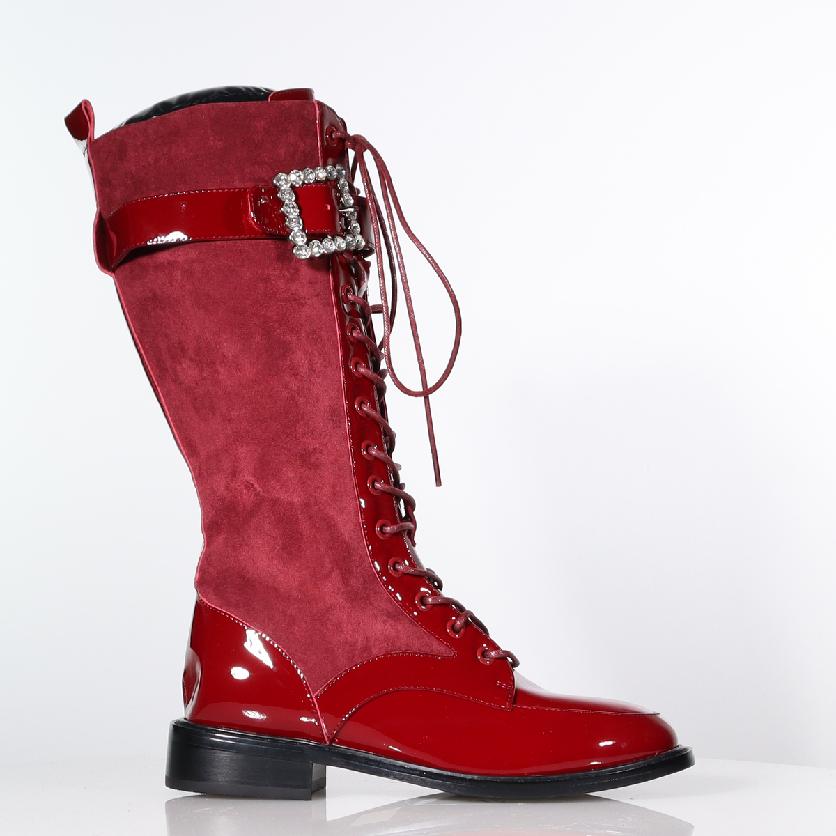 37 SAMPLE - MEGAN/WINTER RED – Minx Footwear | C.REED Clothing